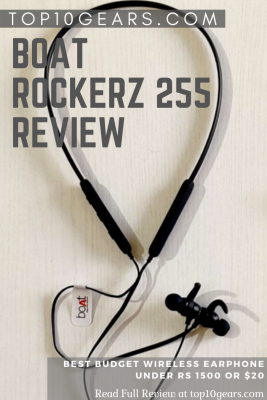 boAt Rockerz 255 Review: Best Wireless Earphone under 1500