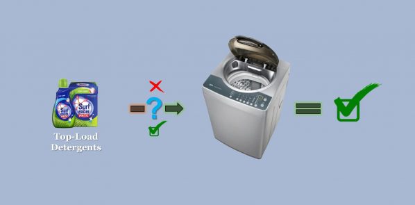 Difference Between Top Load And Front Load Detergent or Washing Powder ...